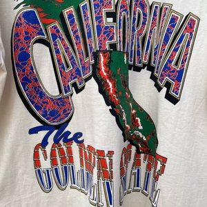 oneita | Shirts | Vintage Calfornia State Tshirt Oneita Xl Single ...